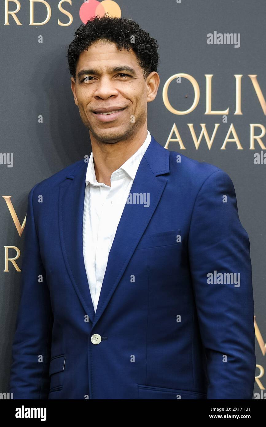 Carlos Acosta photographed arriving at the Olivier Awards 2024 with ...