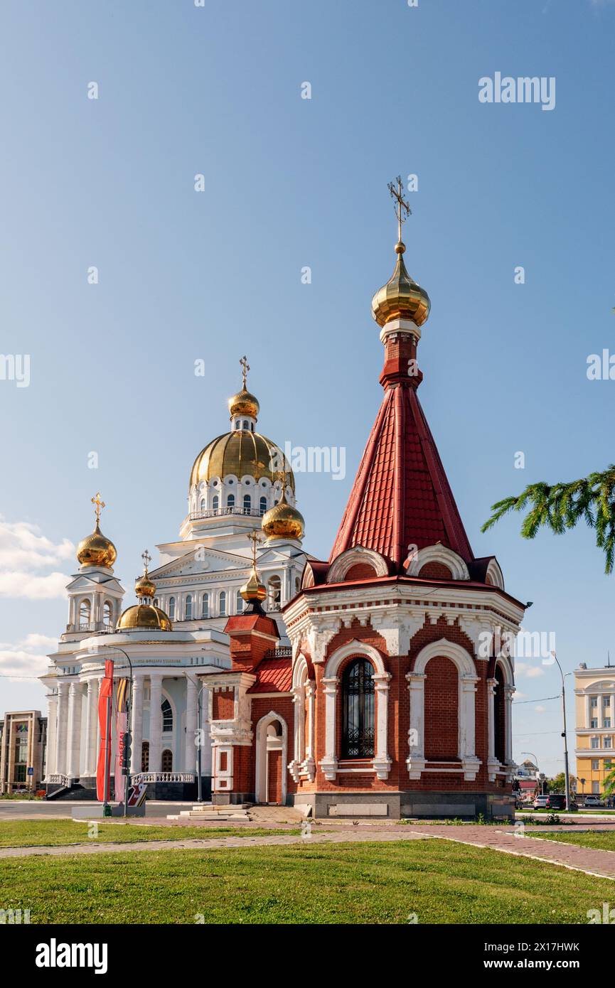 Saransk, Russia - June 4, 2023 - Cathedral of St. Theodore Ushakov ...