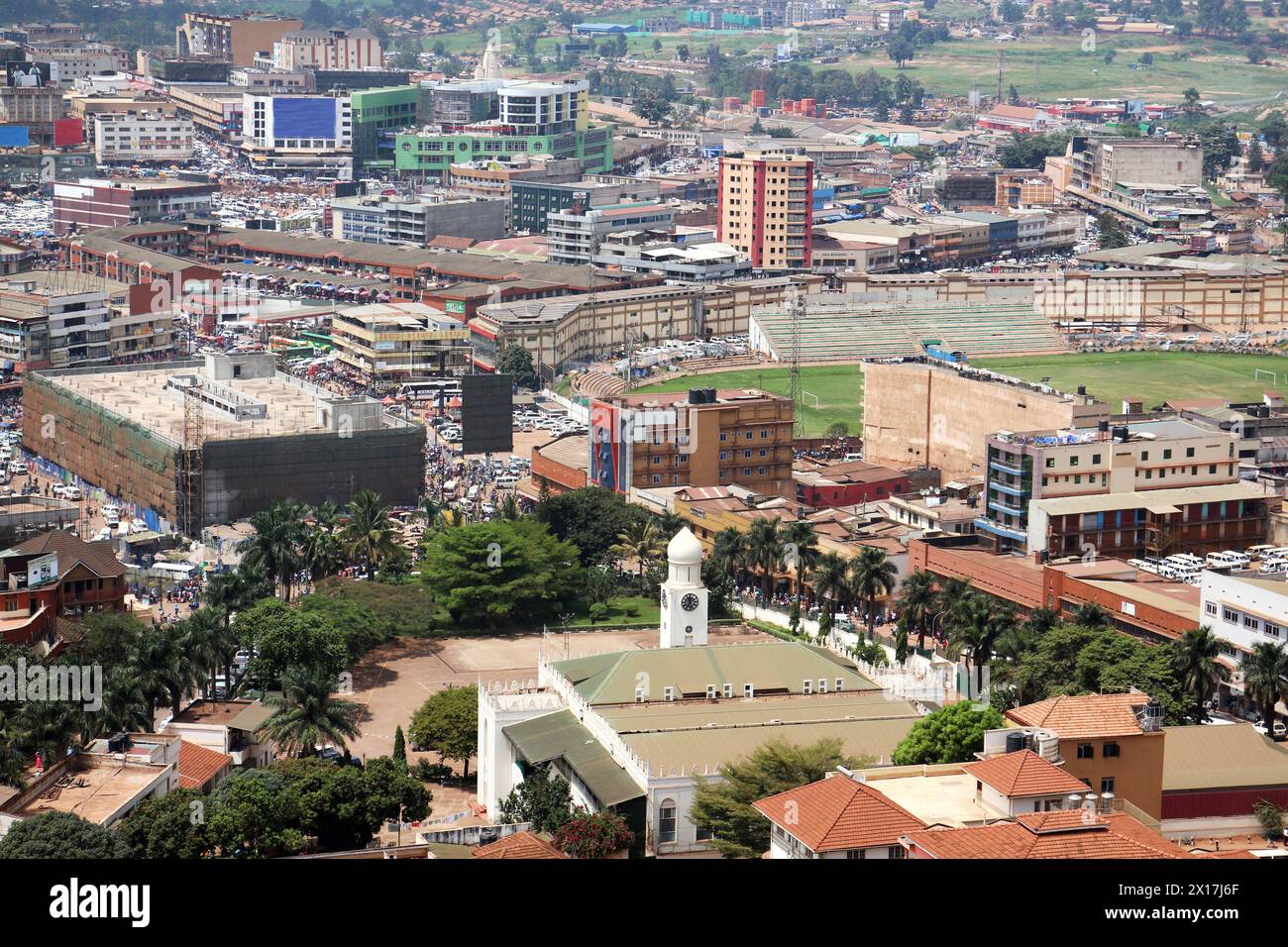 Kampala city downtown hi-res stock photography and images - Alamy