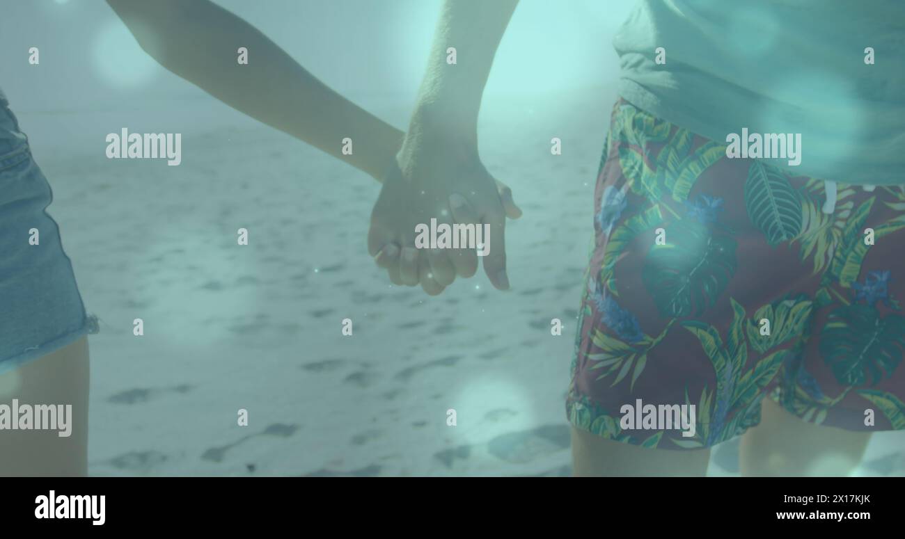 Lights over hands hi-res stock photography and images - Alamy