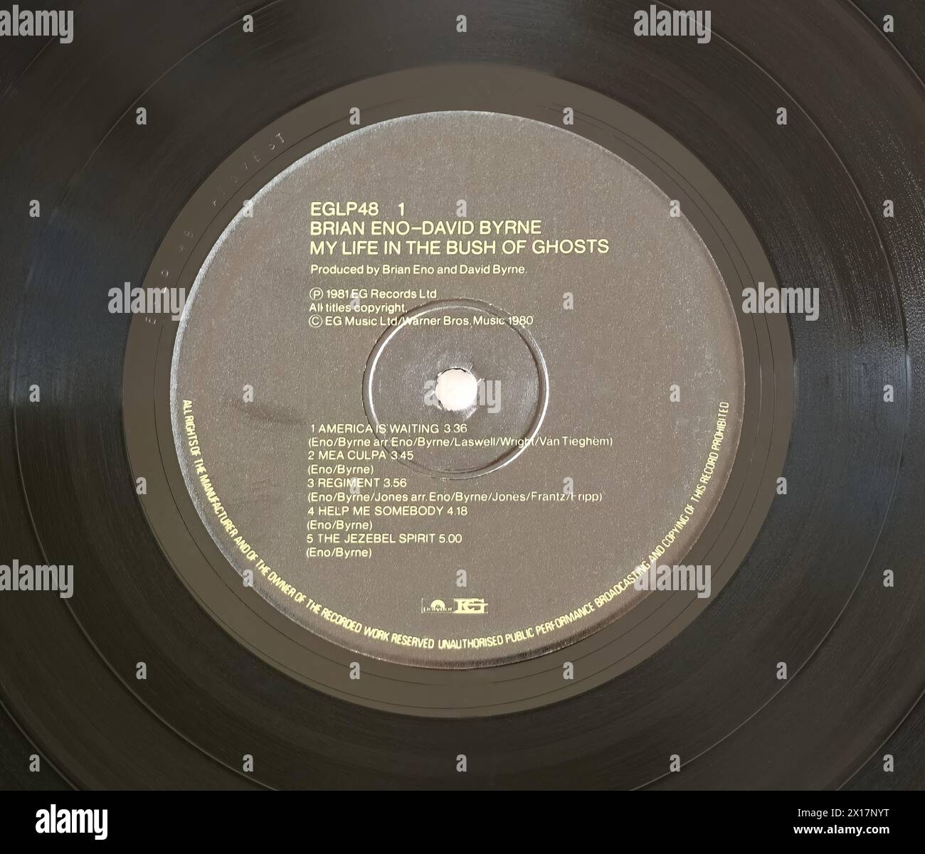 Brian eno david byrne hi-res stock photography and images - Alamy