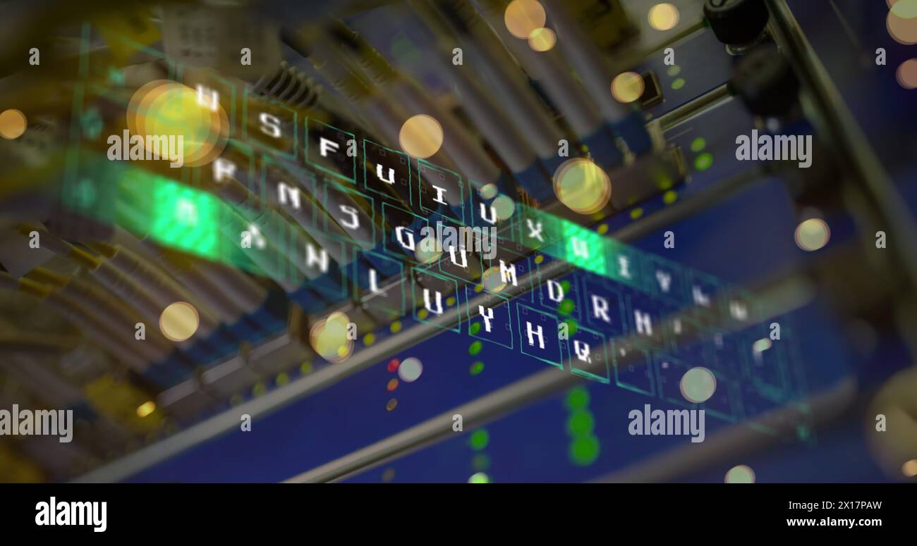 Image letters moving over hi-res stock photography and images - Alamy