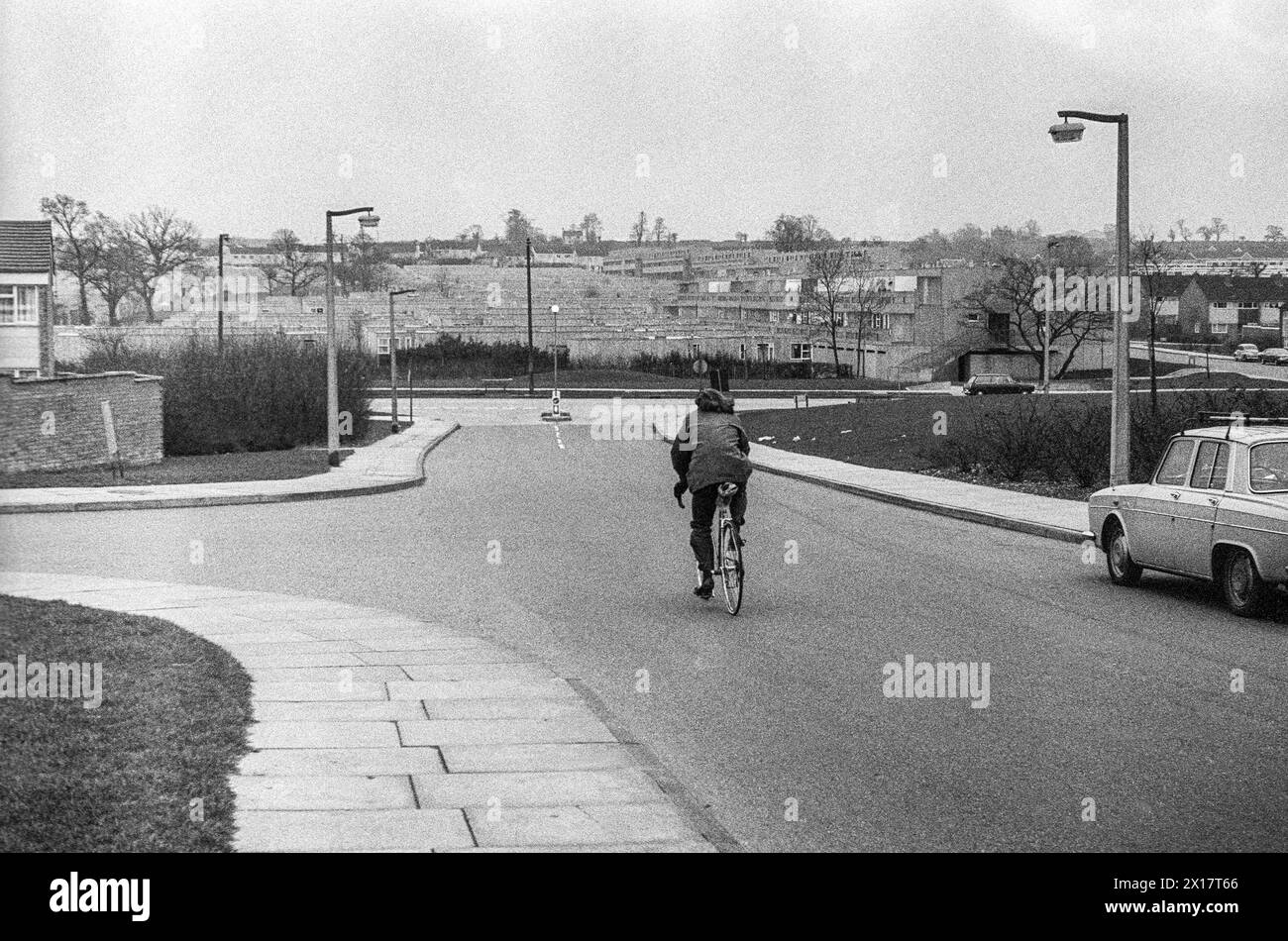 1974 archive photograph of the Clarkhill housing estate (since ...