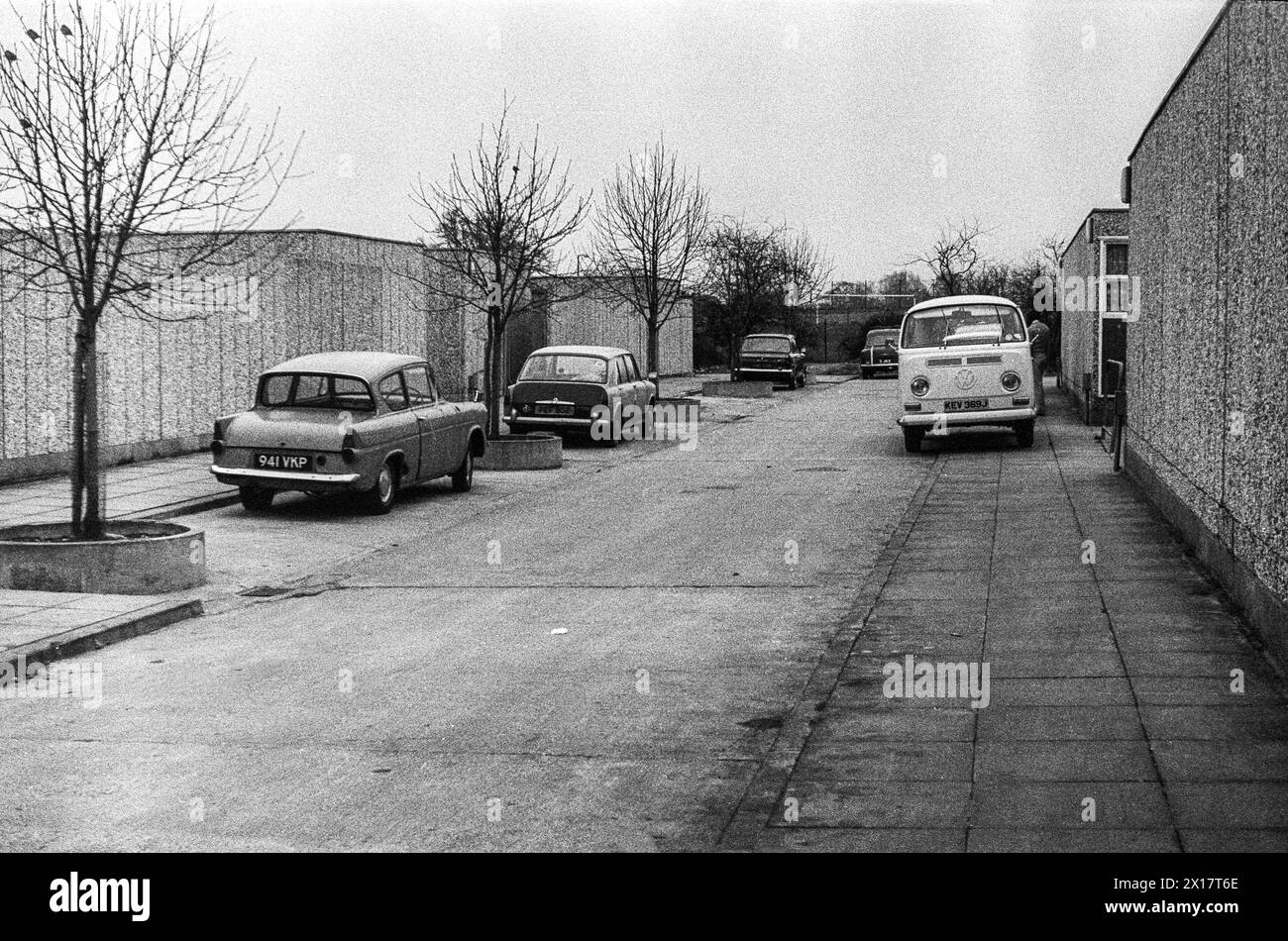 1974 archive photograph of the Clarkhill housing estate (since ...