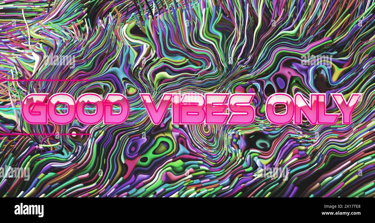 Animation vibes text over abstract hi-res stock photography and images ...