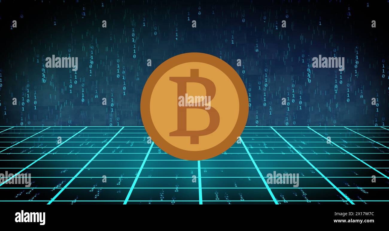 Animation binary coding financial digital hi-res stock photography and ...