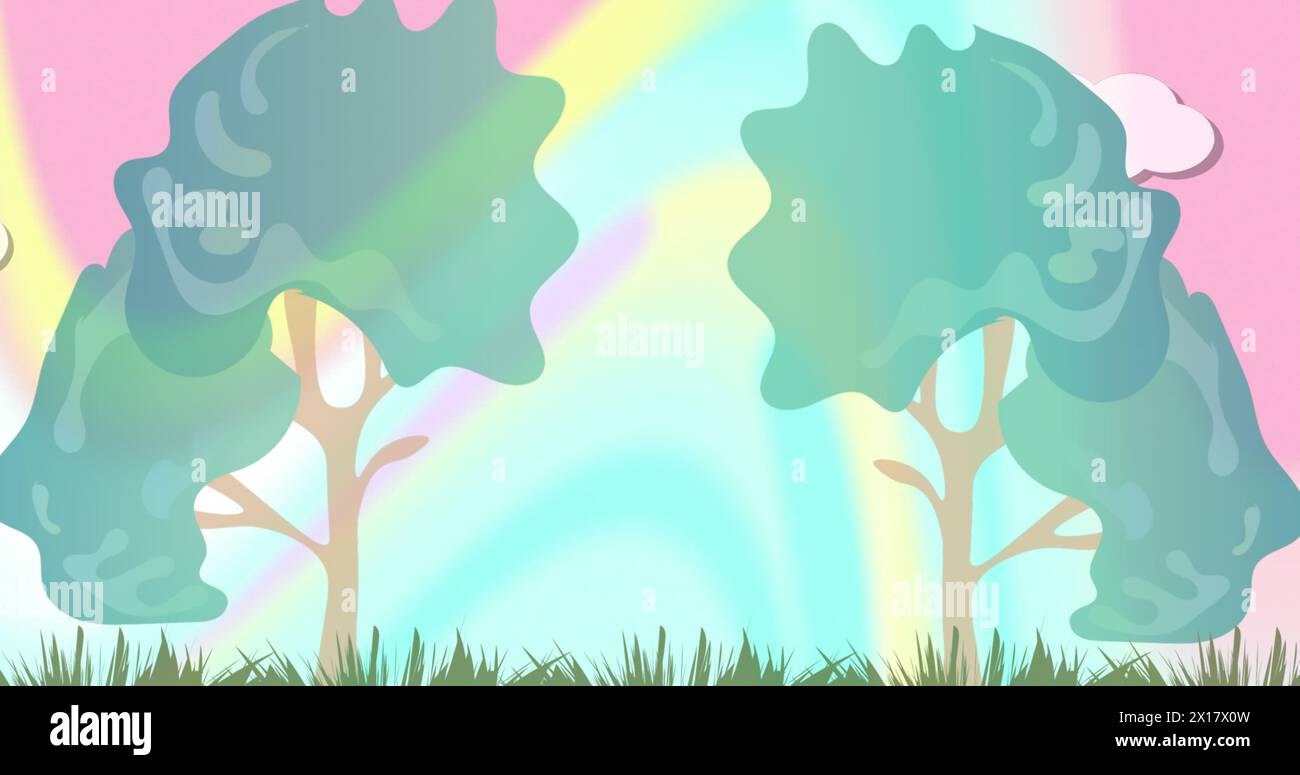 Abstract shapes of trees hi-res stock photography and images - Alamy