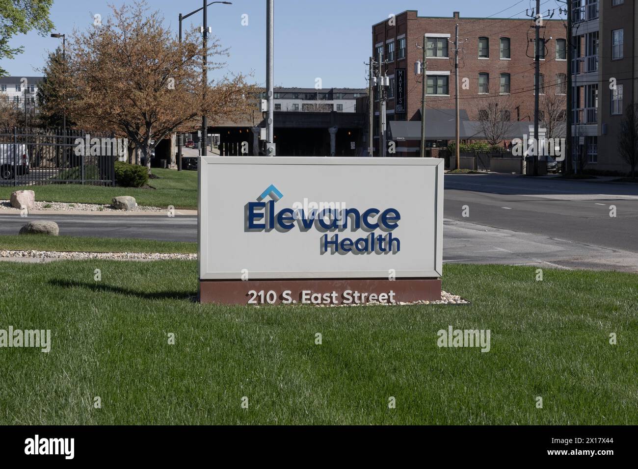 Indianapolis - April 13, 2024: Elevance Health world headquarters ...