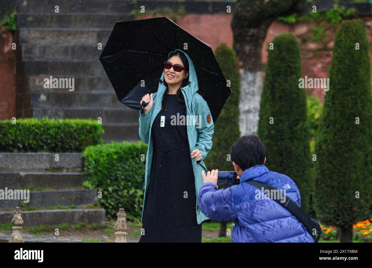 Srinagar, India. 15th Apr, 2024. April 15, 2024, Srinagar, India: A ...