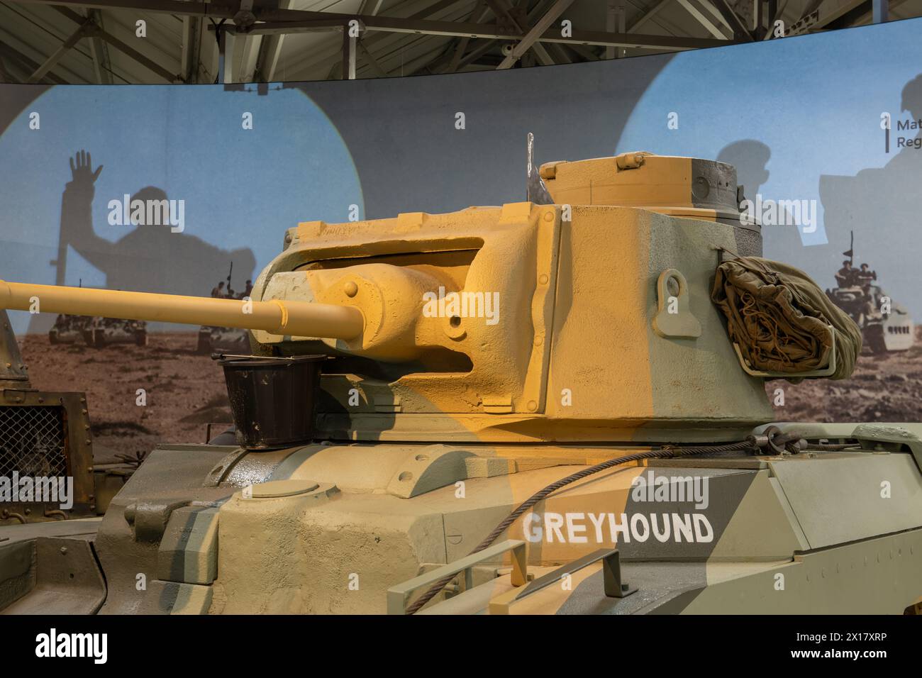 Bovington.Dorset.United Kingdom.February 25th 2024.A Matilda 2 infantry ...