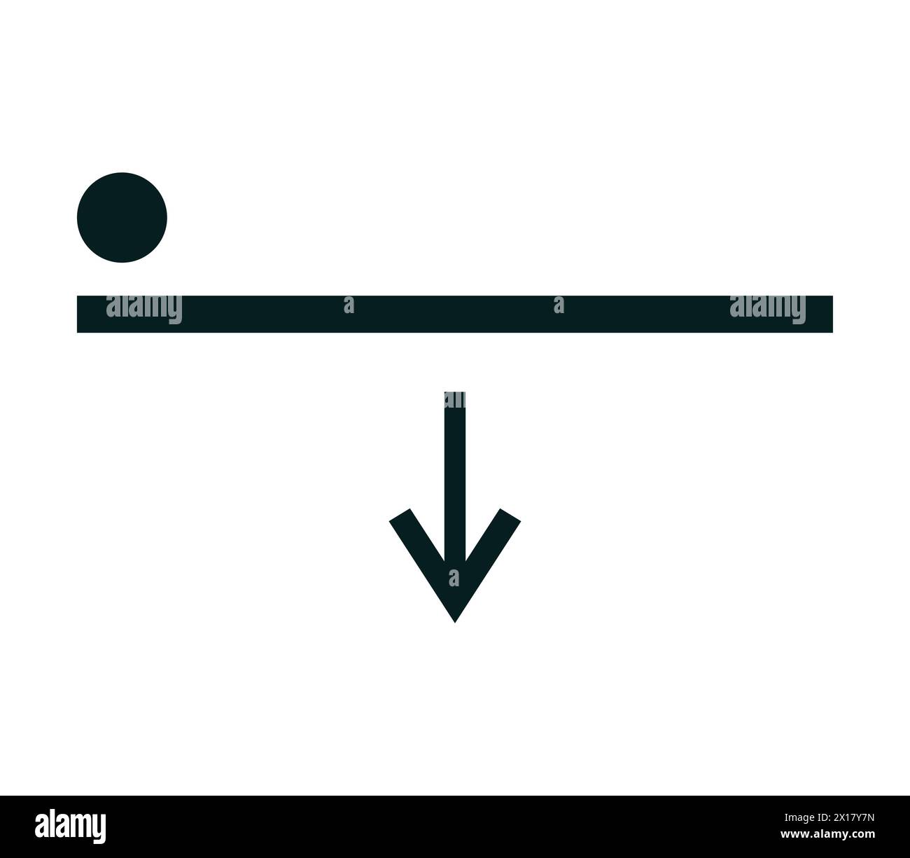 Dental patient support, down position symbol Stock Vector Image & Art ...