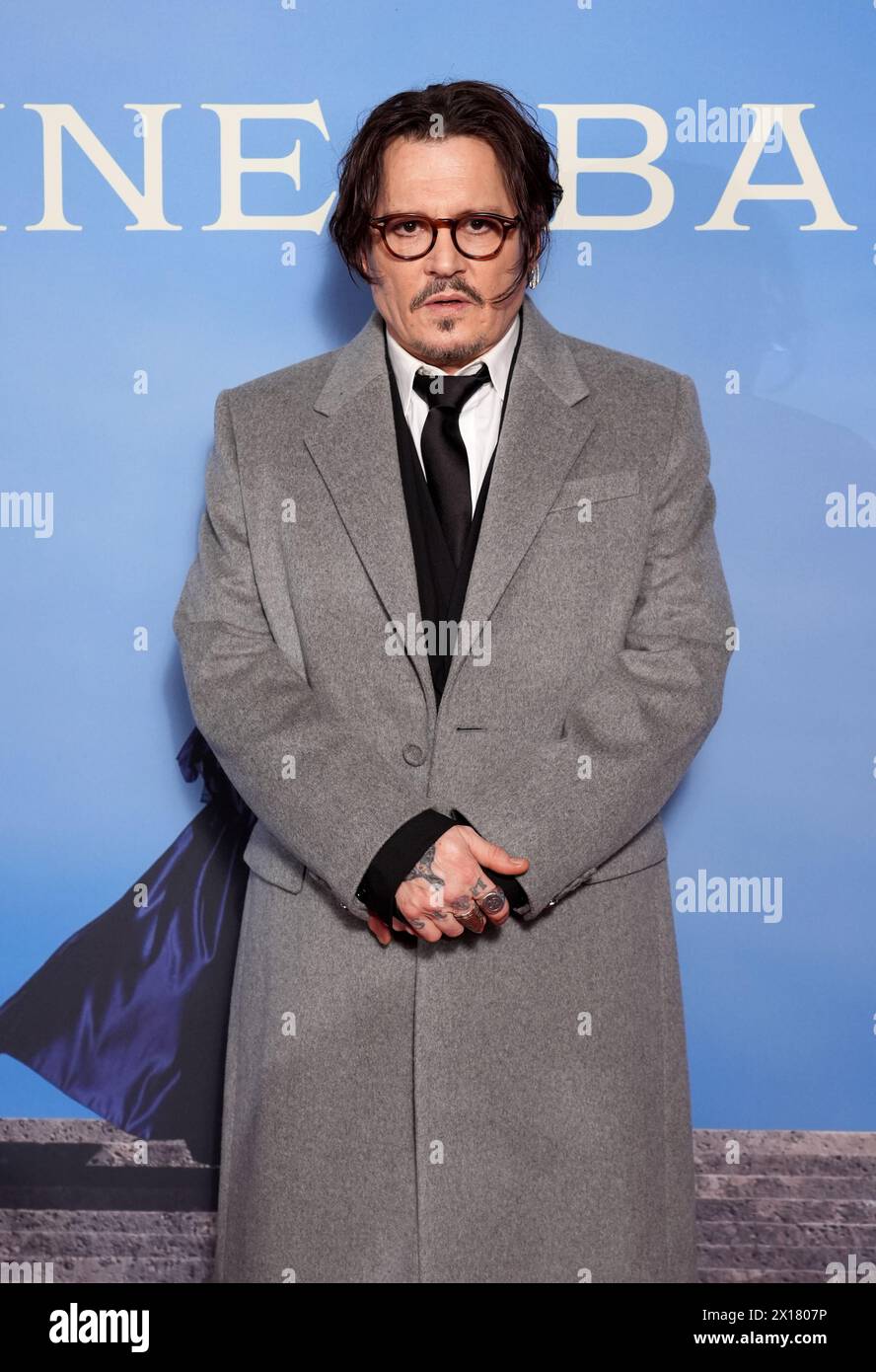 Johnny Depp arrives for the UK premiere of Jeanne Du Barry, at Curzon ...
