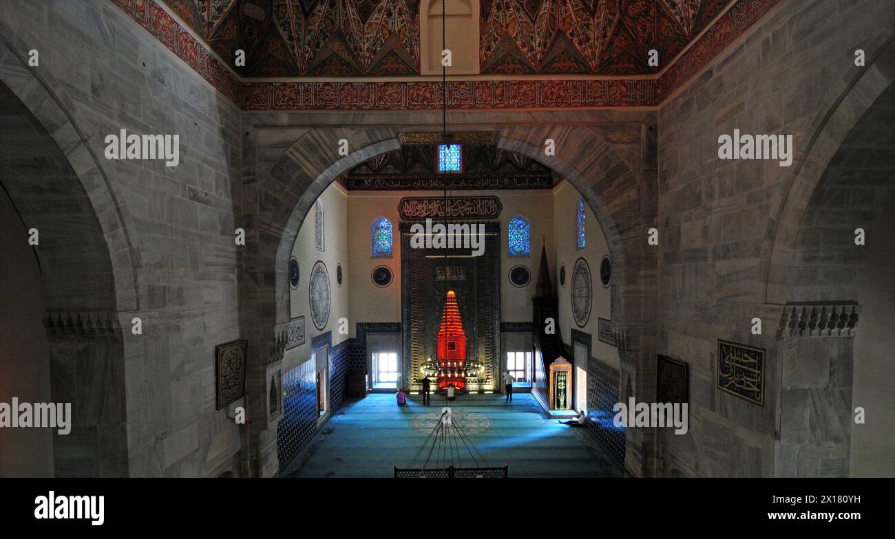 Located in Bursa, Turkey, Yesil Mosque was built in 1419. It is one of ...