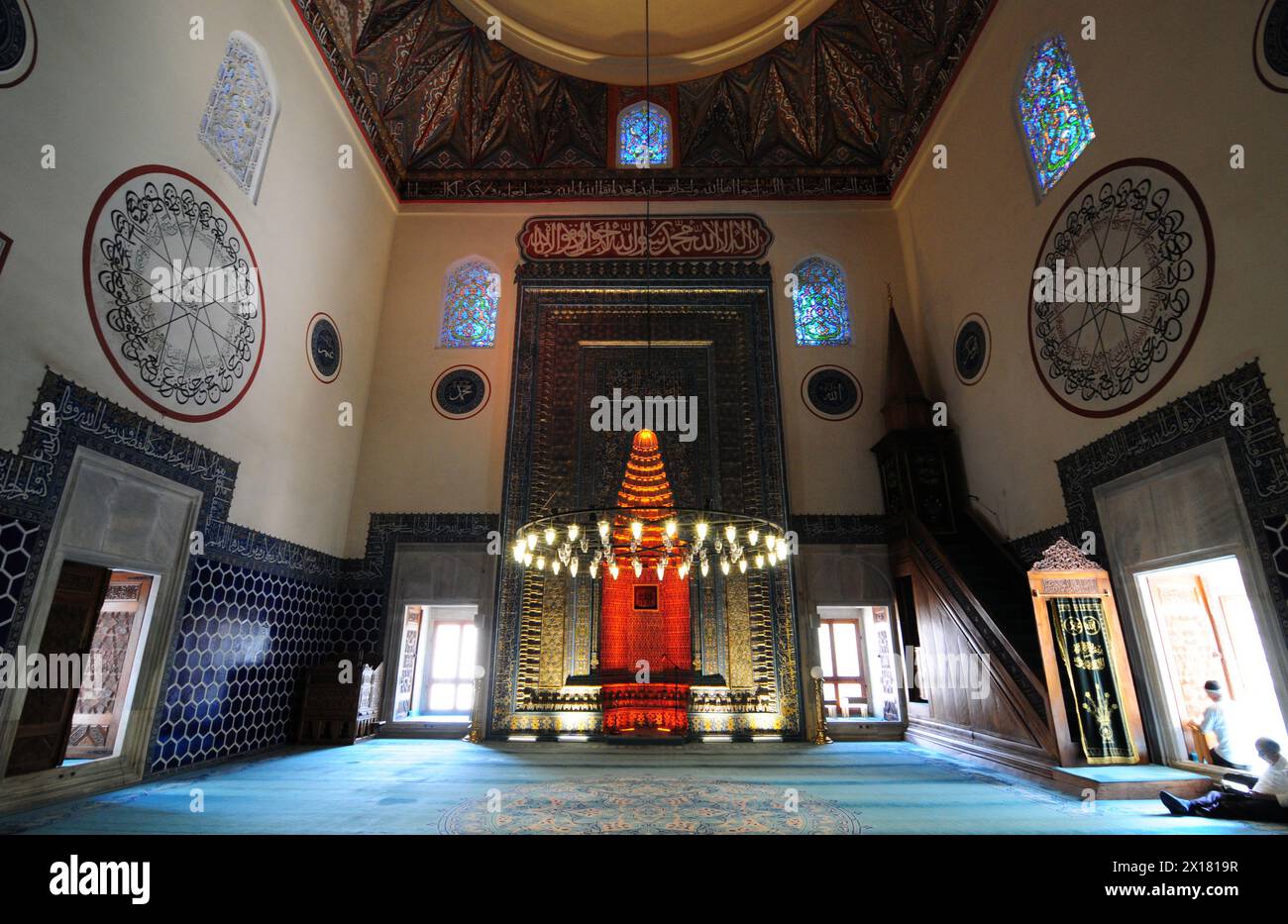 Located in Bursa, Turkey, Yesil Mosque was built in 1419. It is one of ...