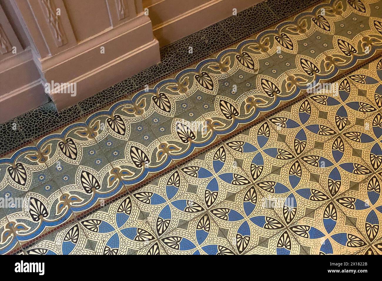Old historic floor tiles hi-res stock photography and images - Alamy