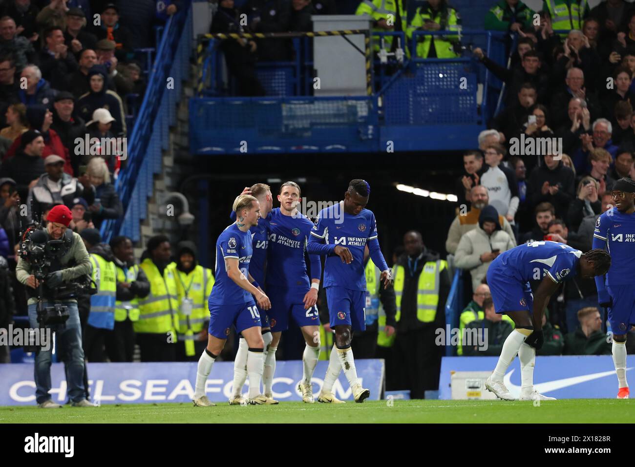 Chelsea, London, England. 15th April 2024; Stamford Bridge, Chelsea ...