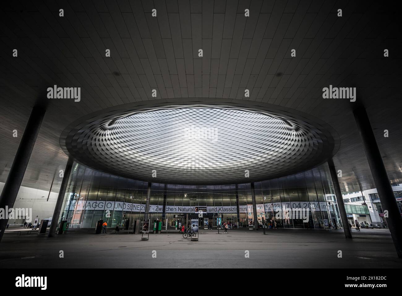 Modern architecture, new Basel Exhibition Centre building, architects ...