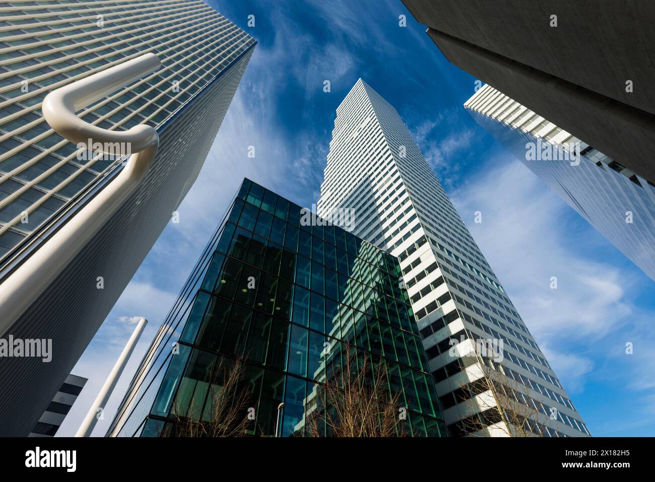 Modern architecture, high-rise buildings, Roche Towers, architects ...