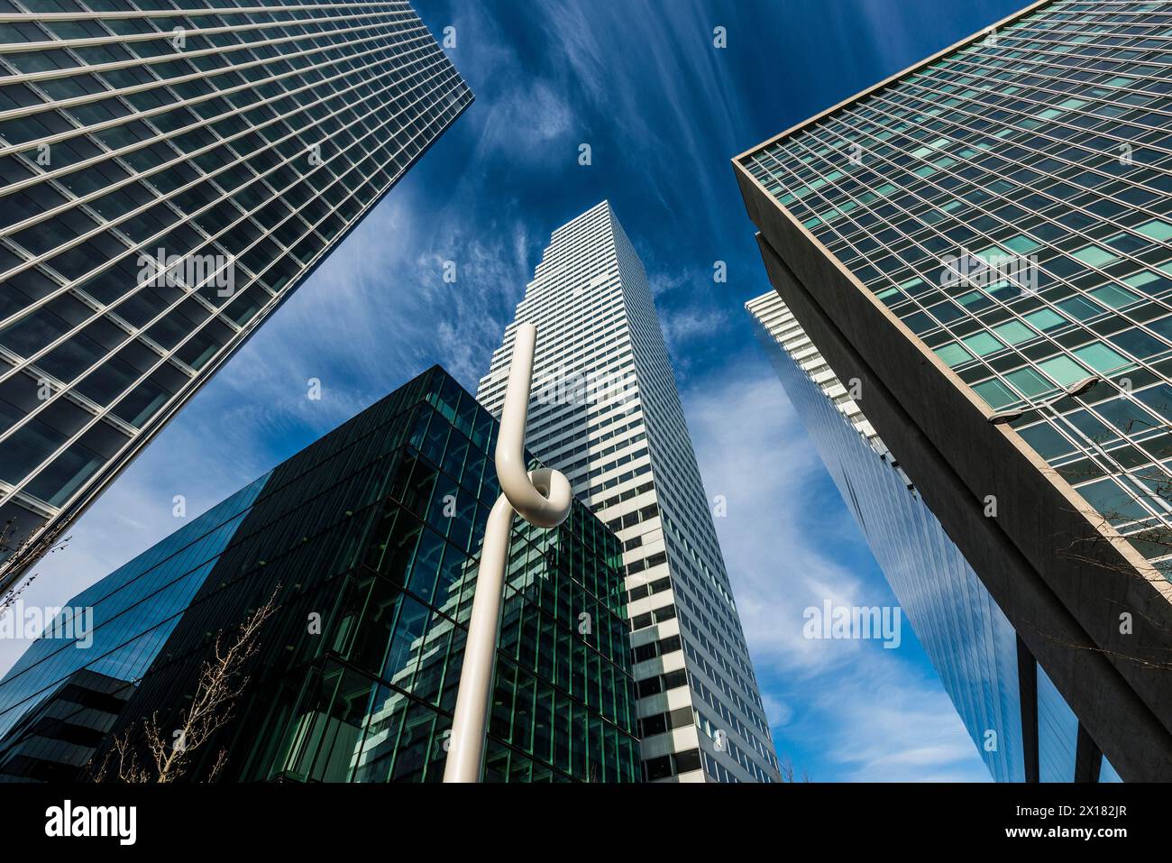 Modern architecture, high-rise buildings, Roche Towers, architects ...