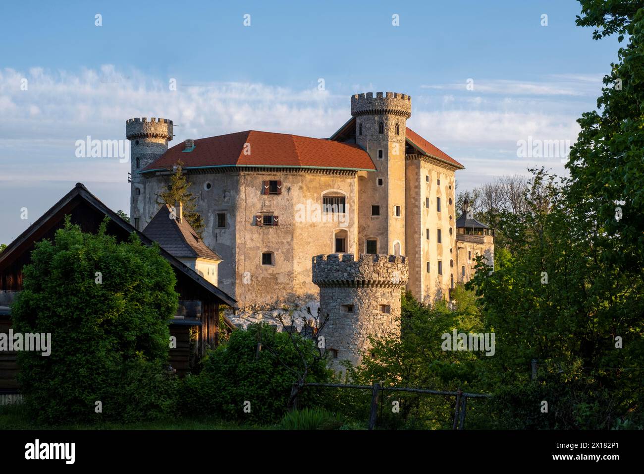 Plankenstein Castle, Texingtal, Mostviertel, Lower Austria, Austria Stock Photo - Alamy