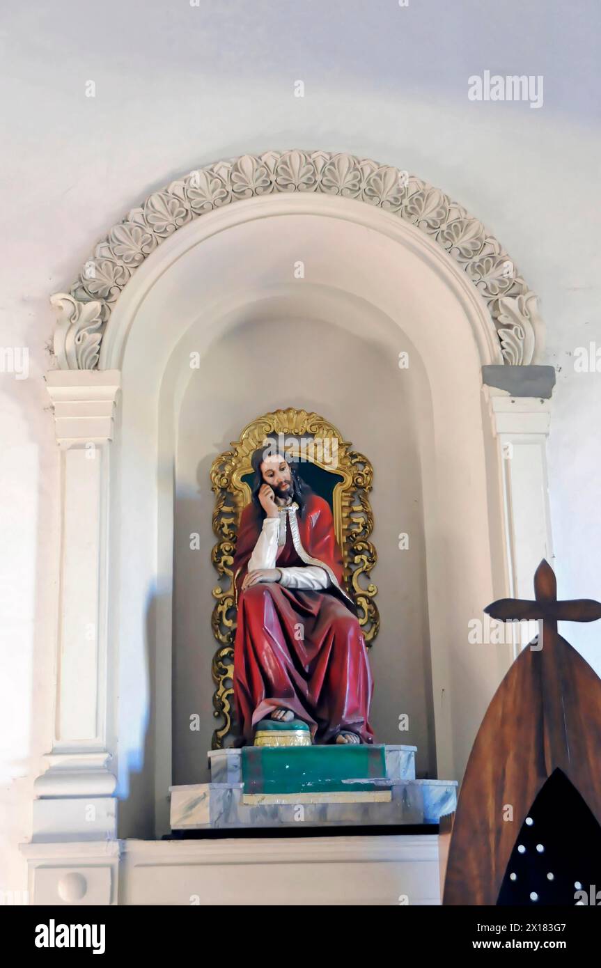 El Calvario Church, Leon, Nicaragua, Central America, Detailed view of ...