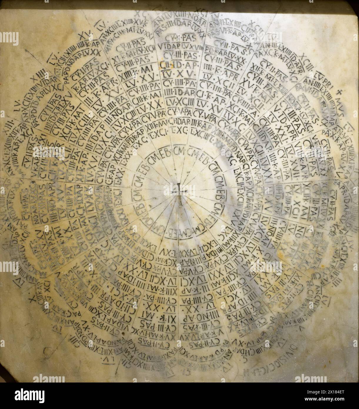 Easter calendar for the years 532 632 hi-res stock photography and ...