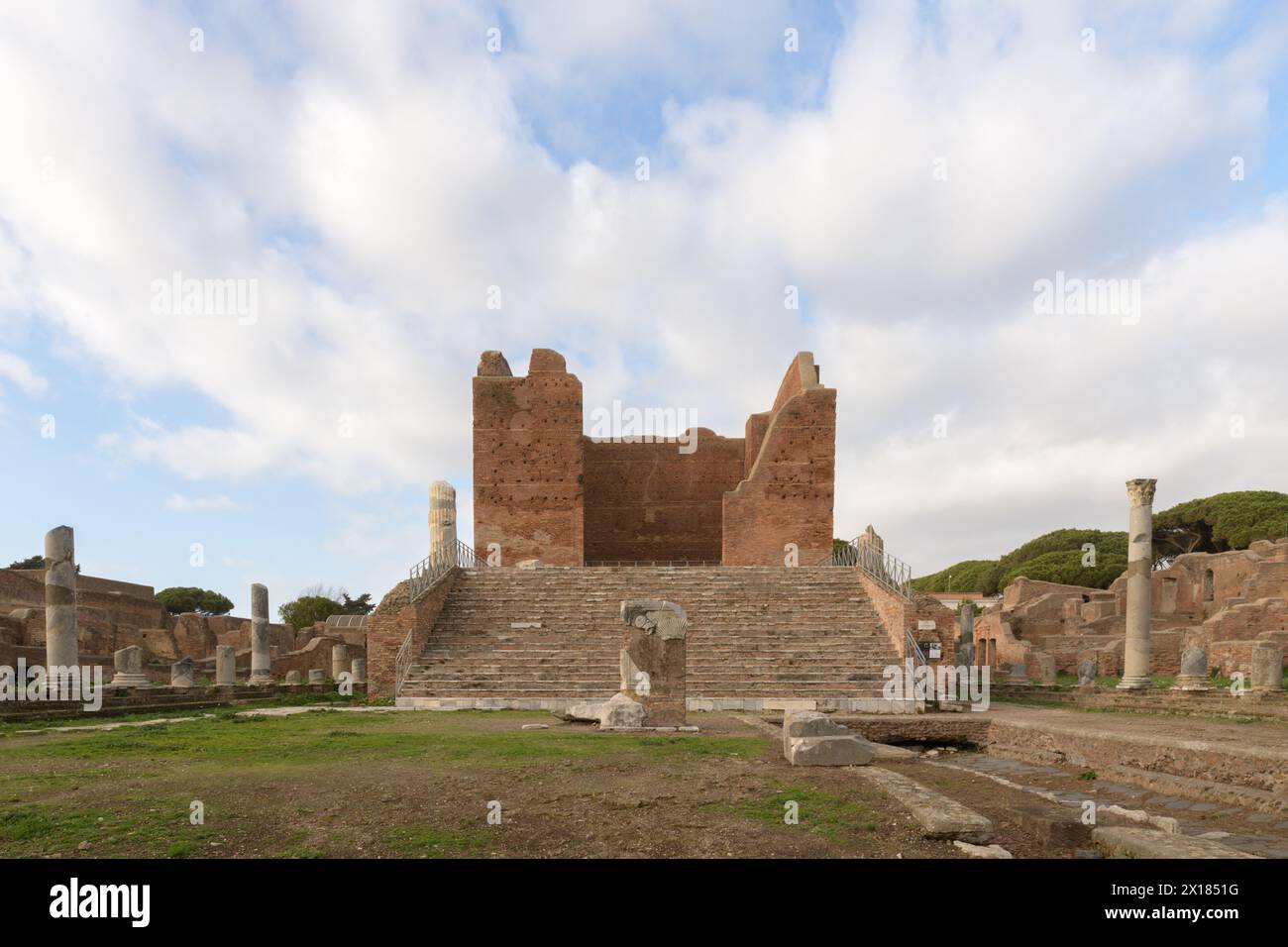 Capitolium, Temple of the Capitoline Triad: Jupiter, Juno, and Minerva ...