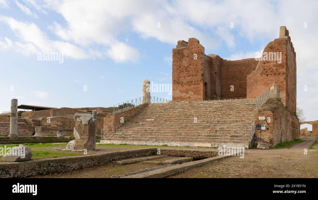 Capitolium, Temple of the Capitoline Triad: Jupiter, Juno, and Minerva ...