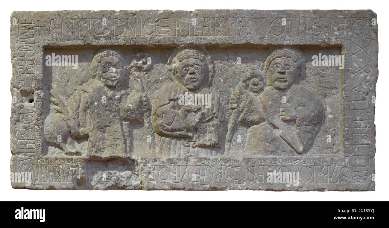 Building façade bas relief Cut Out Stock Images & Pictures - Alamy
