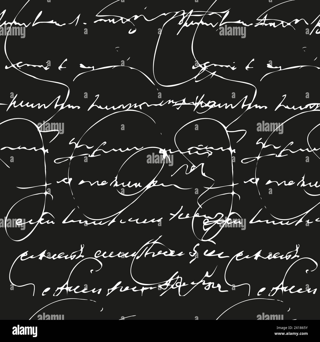 Seamless pattern black alphabet Stock Vector Images - Alamy