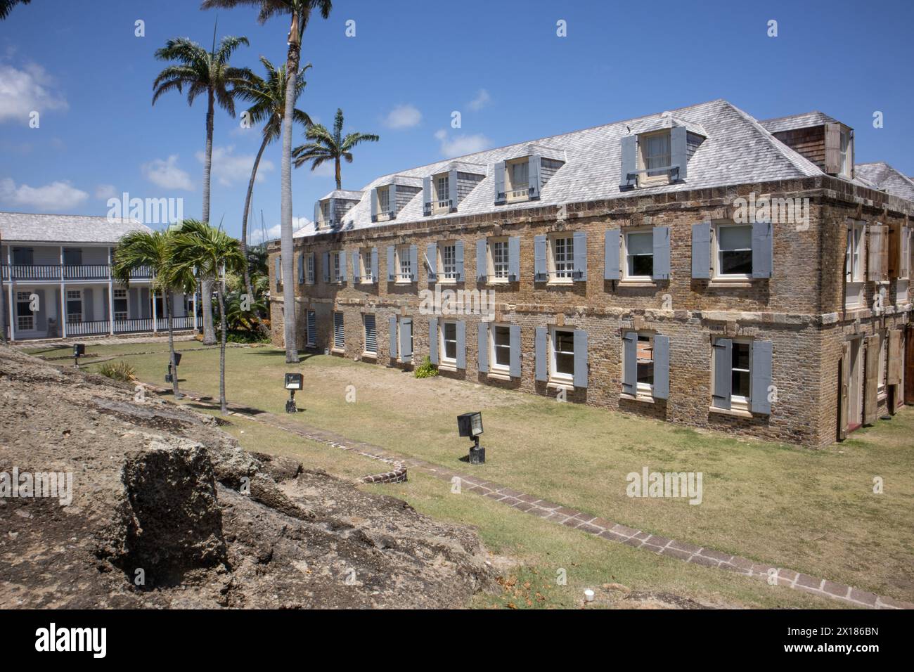 Nelson's Dockyard, English Harbour, Antigua Stock Photo - Alamy