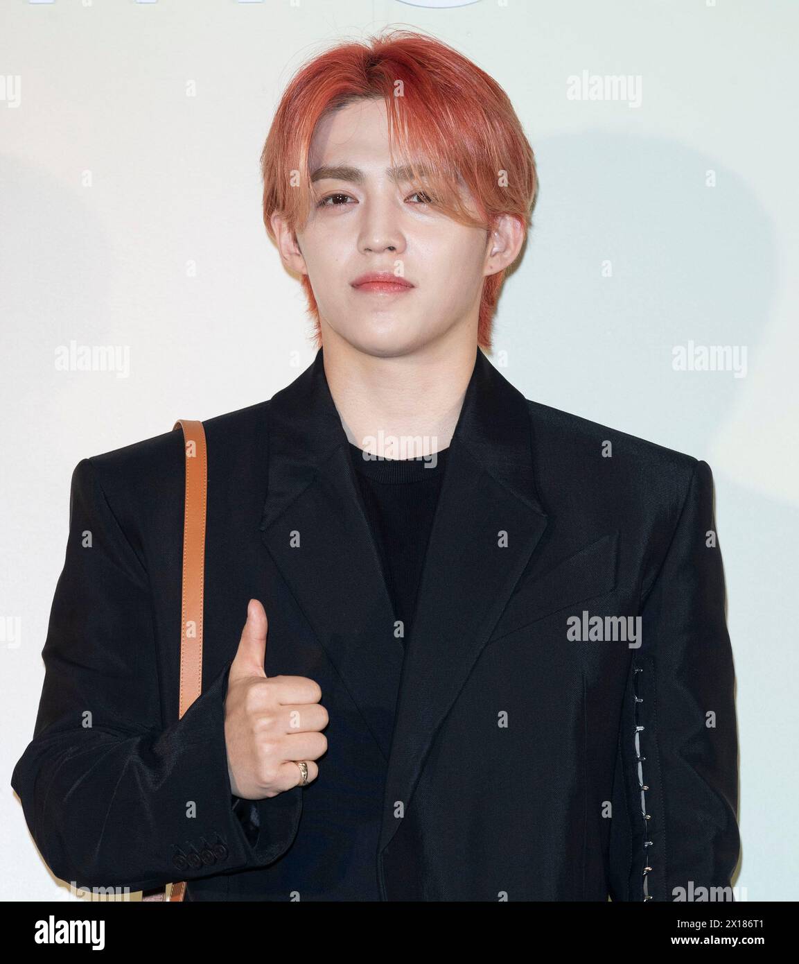 Seoul, South Korea. 15th Apr, 2024. South Korean singer Wonwoo, member ...