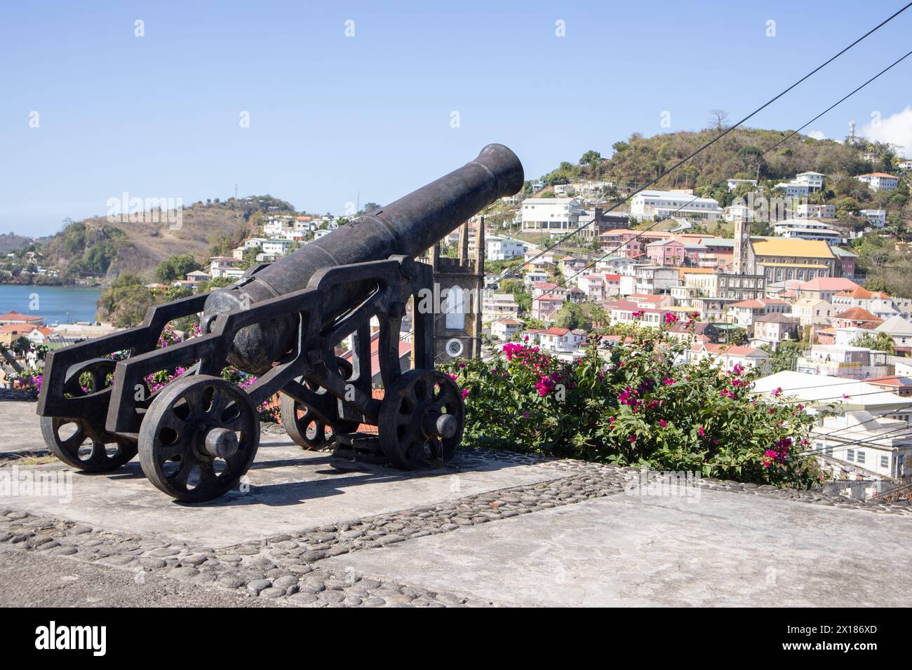 Fort George, St. George’s, Grenada Stock Photo - Alamy
