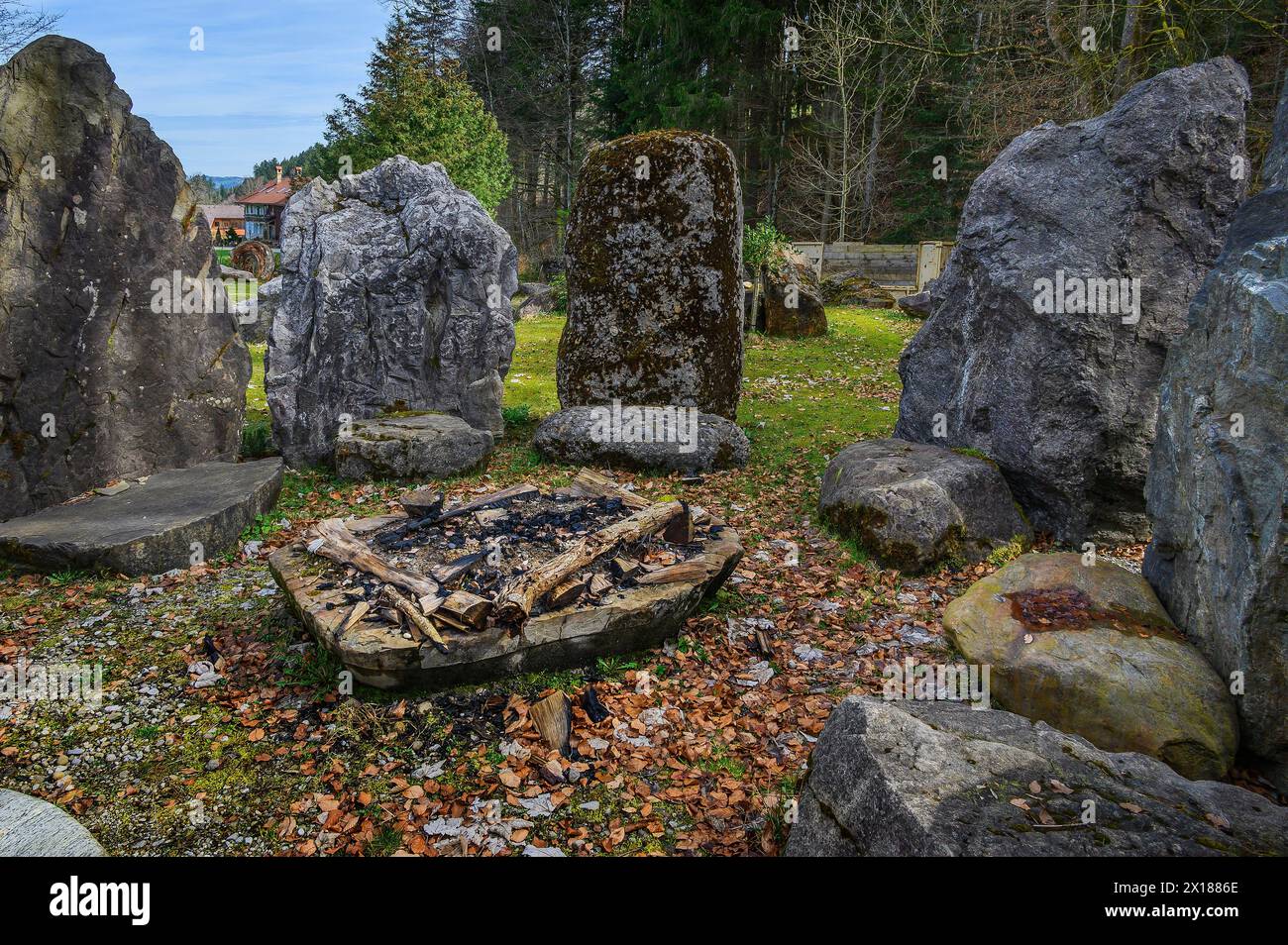 Ancient fire pit hi-res stock photography and images - Alamy