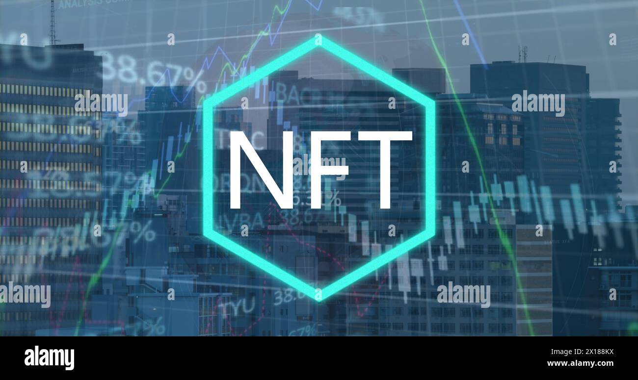 Chart nft data network hi-res stock photography and images - Alamy