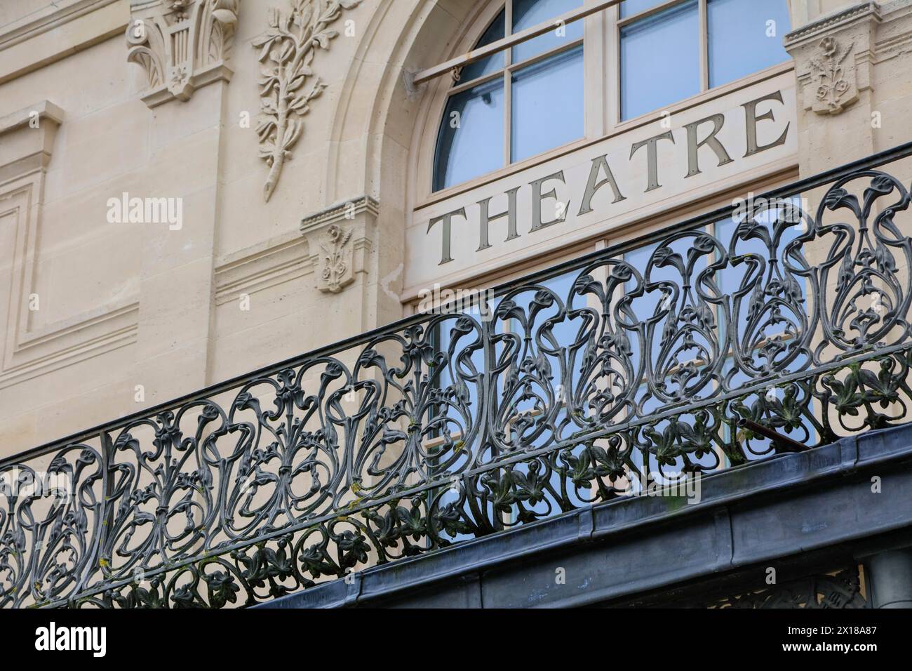 Municipal theatre, Theatre a l'Italienne with balcony railing designed ...