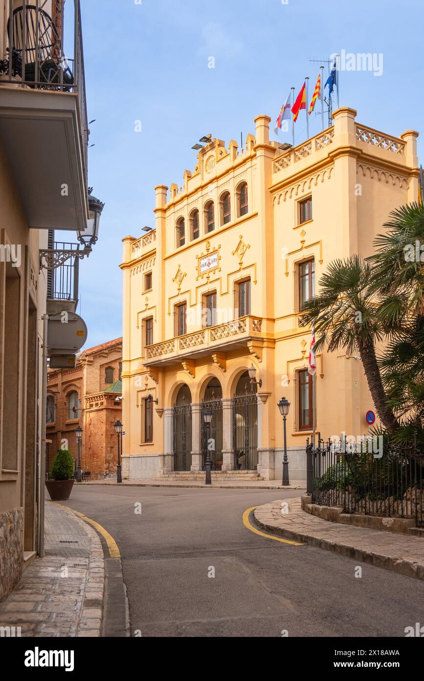 Villa in Sitges, Barcelona Stock Photo - Alamy