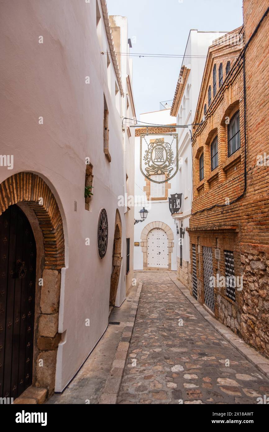 Old town sitges hi-res stock photography and images - Alamy