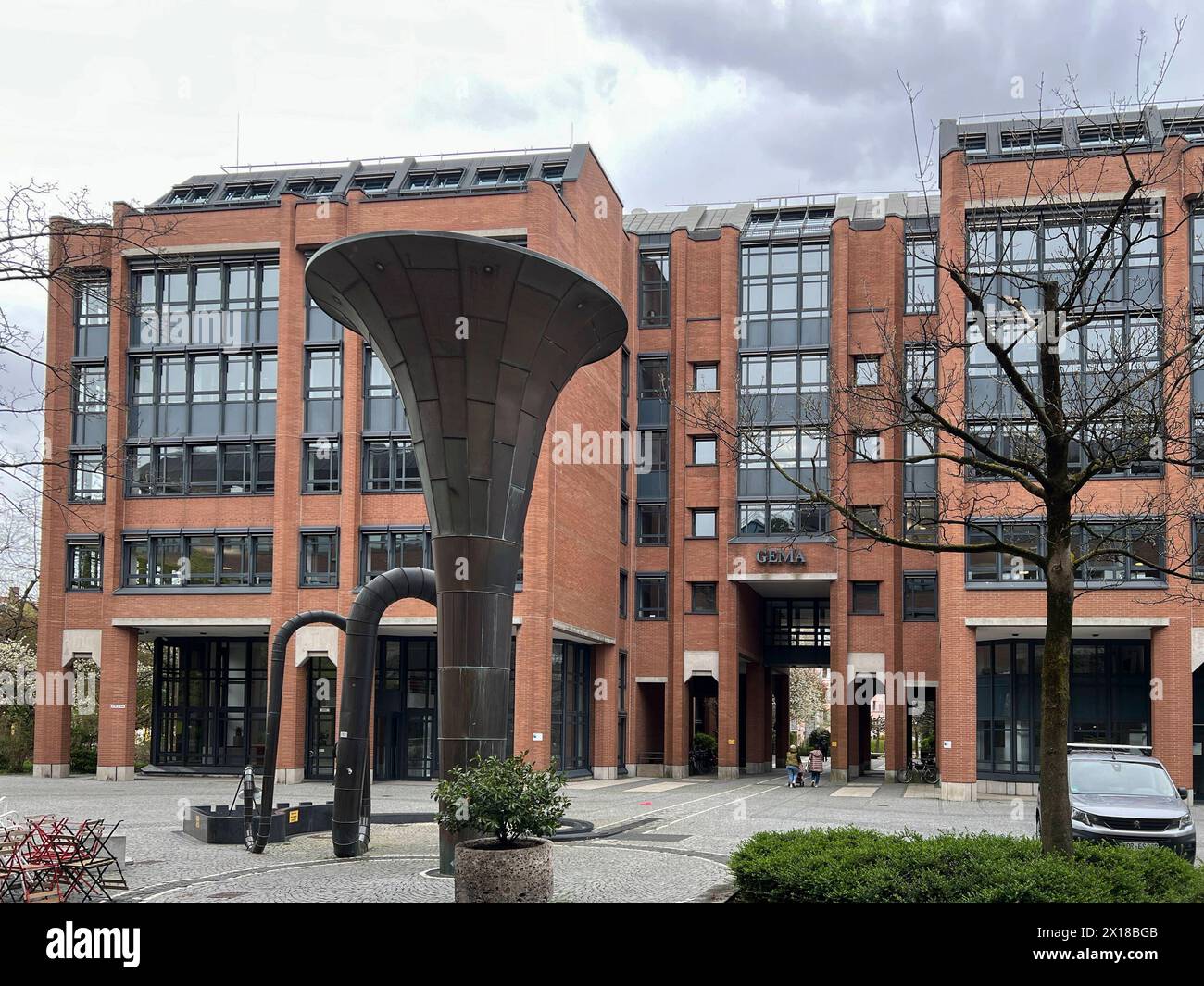 GEMA Sitz der GEMA in München / GEMA Headquarter in Munich, 3.4.2024 ...
