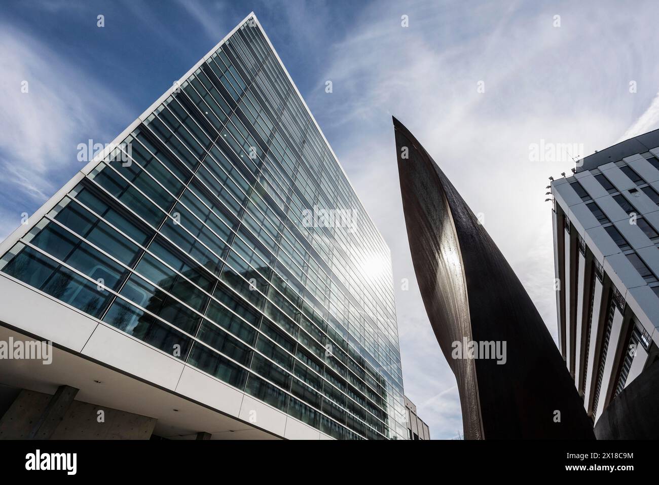 Modern architecture, office building, architect Tadao Ando, Novartis ...