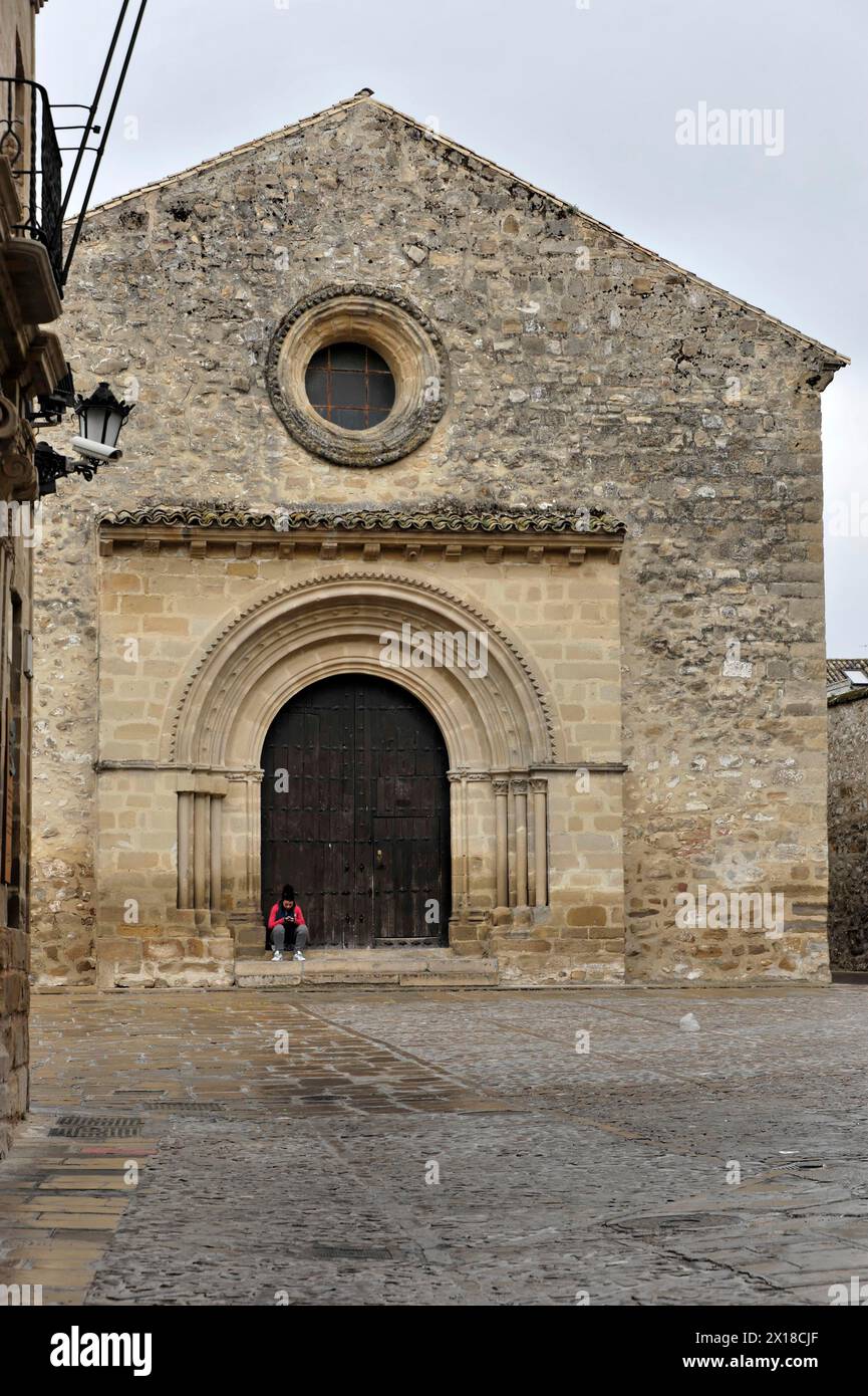 Cathedral, 16th century, Santa Maria square, Baeza, Jaen province, An ...