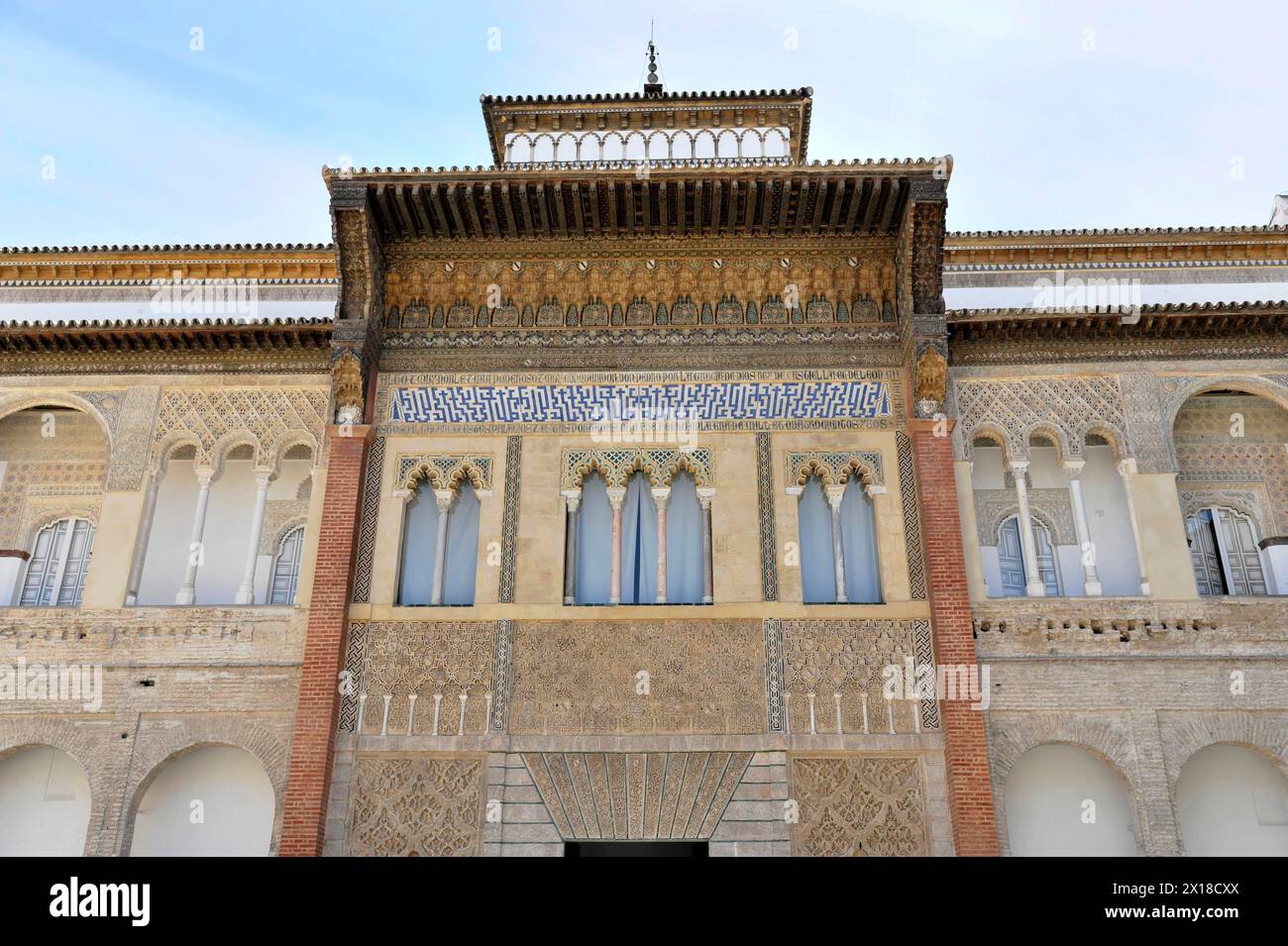 Seville, Royal Palace Real Alcazar, Unesco World Heritage Site, in ...