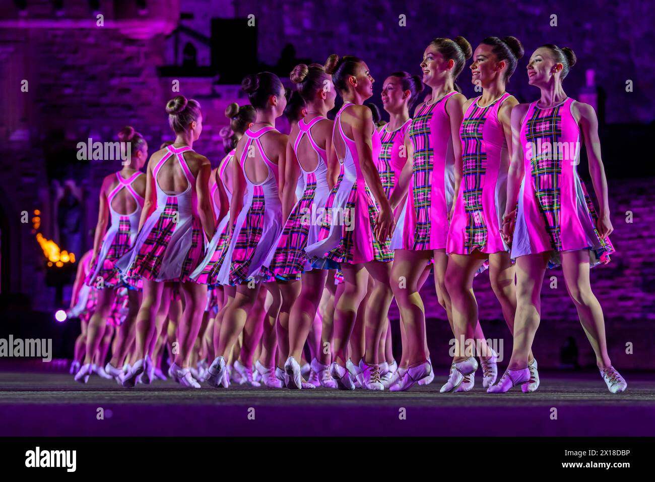 The Royal Edinburgh Military Tattoo Highland Dancers Stock Photo - Alamy