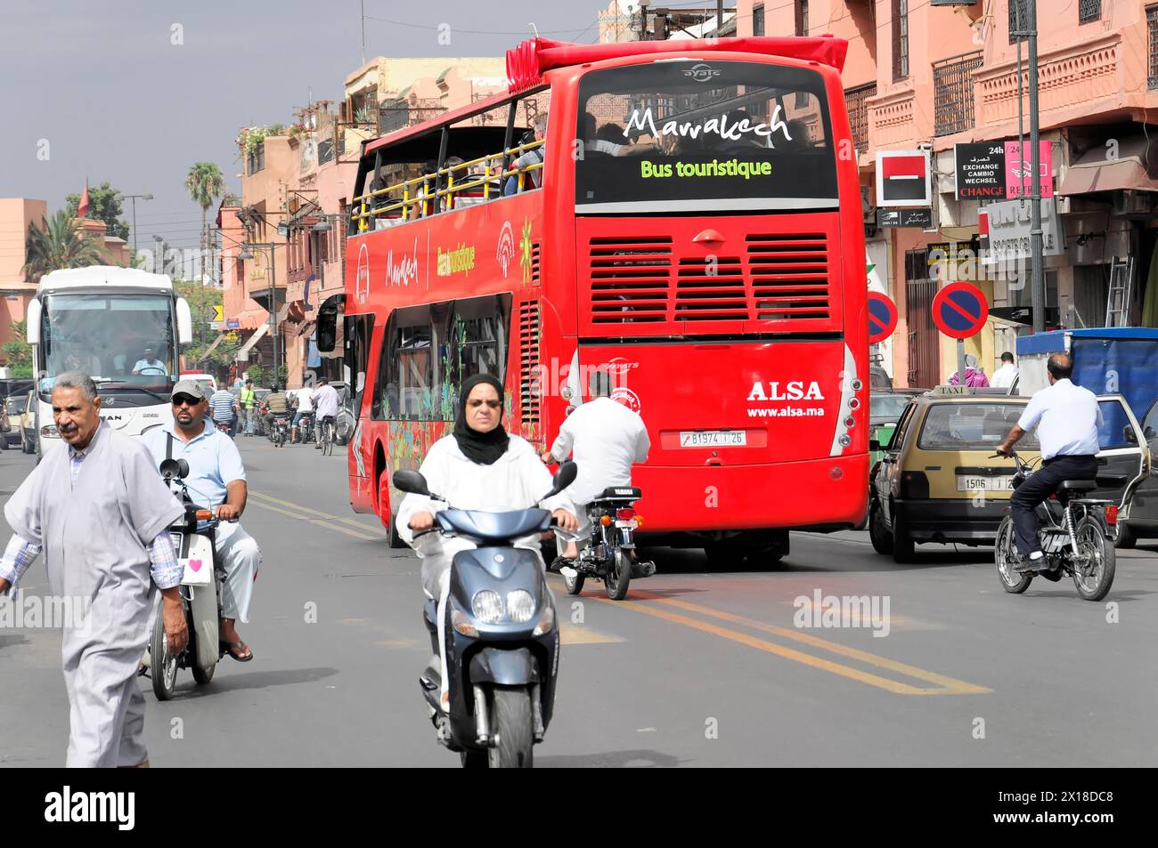 Tour bus morocco hi-res stock photography and images - Alamy