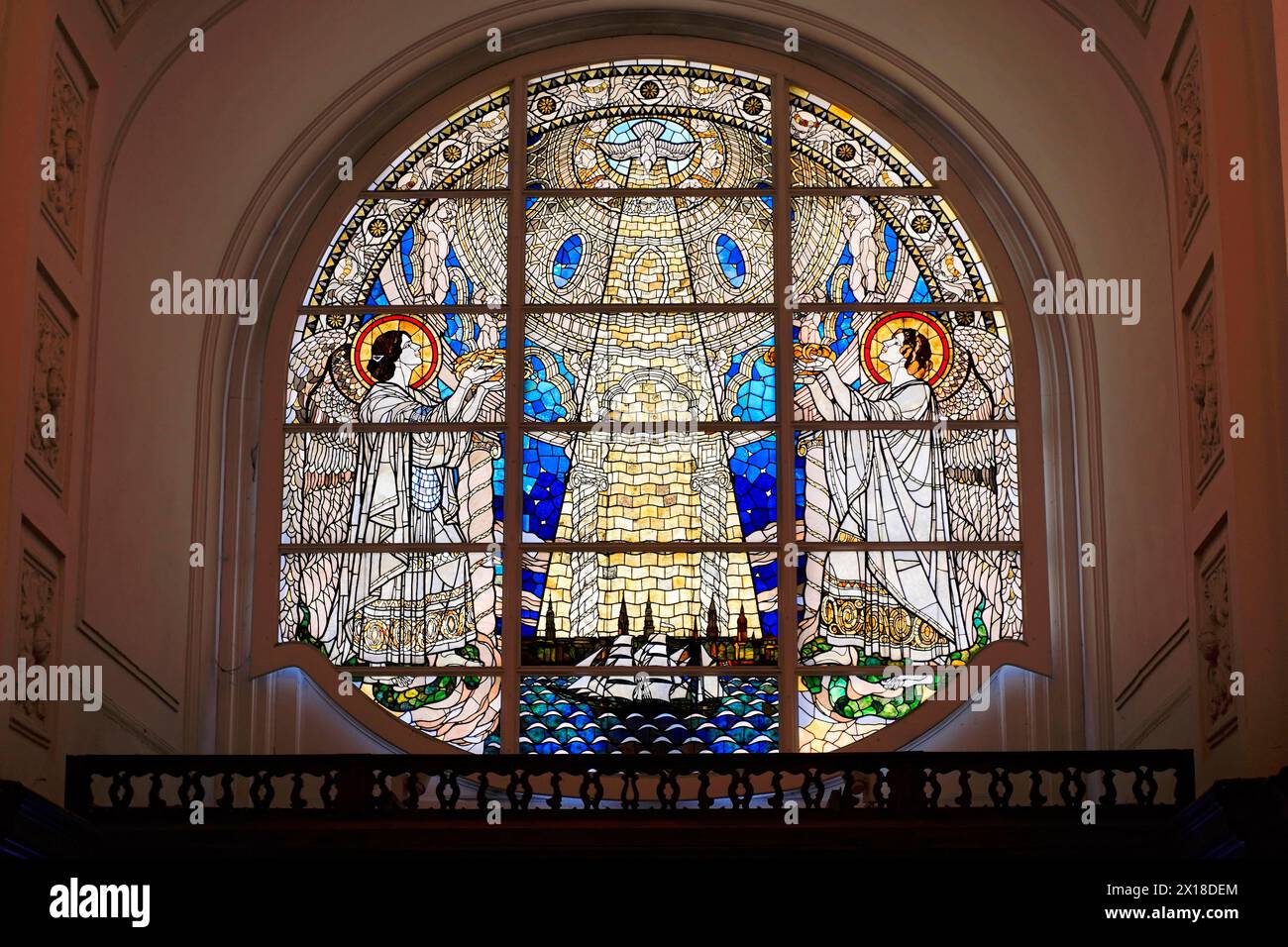 Michaeliskirche, Michel, Baroque church St. Michaelis, first start of ...