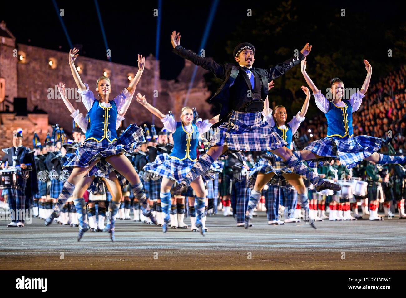 The Royal Edinburgh Military Tattoo Highland Dancers Stock Photo - Alamy