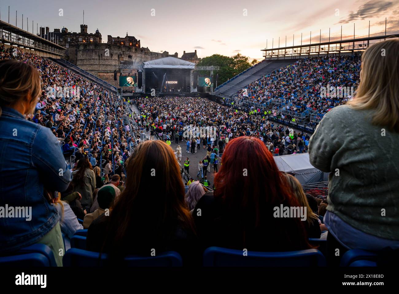 Edinburgh Castle Concerts, Dermot Kennedy Stock Photo - Alamy