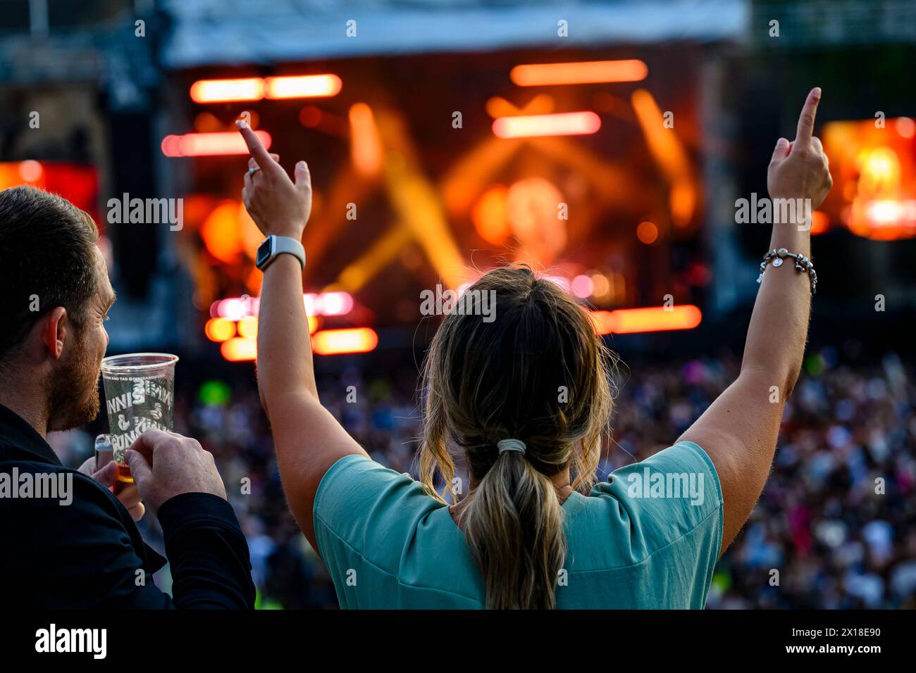 Edinburgh Castle Concerts, Dermot Kennedy Stock Photo - Alamy
