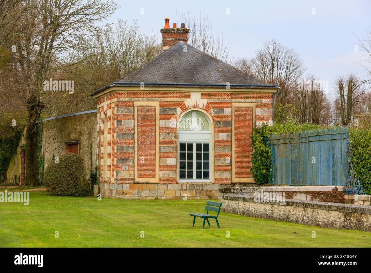 Chateau de la Ferte-Vidame castle park and ruins, Eure-et-Loir ...