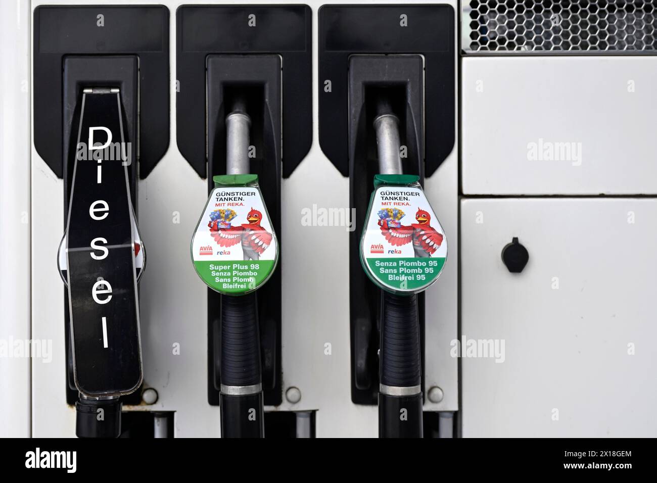 Petrol diesel pump empty hi-res stock photography and images - Alamy